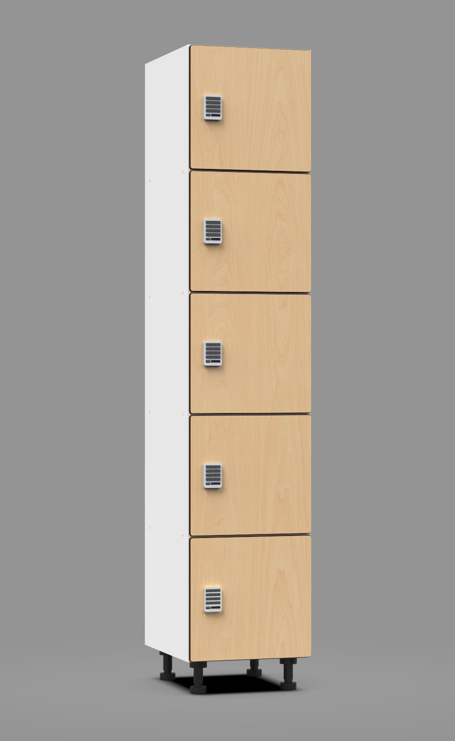 5-Tier Locker | Hybrid - FOREMAN® Locker Systems