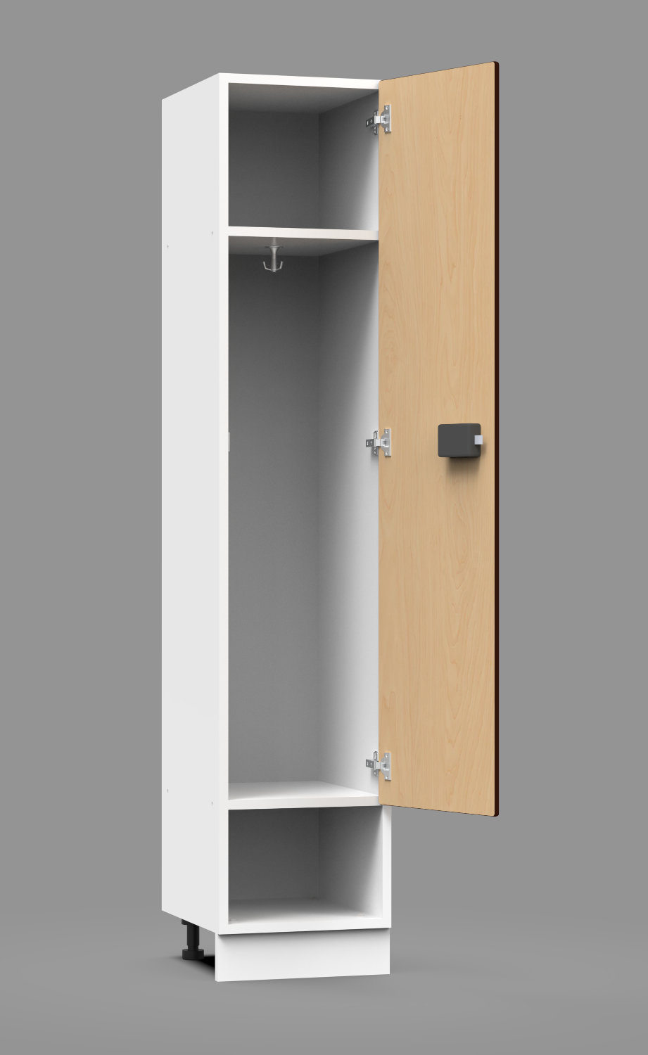 1-Tier Locker with cubby | Hybrid - FOREMAN® Locker Systems