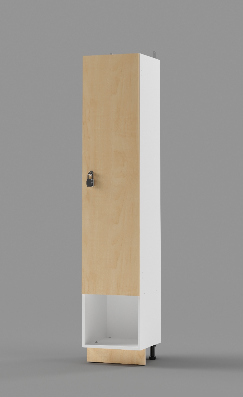 1-Tier Locker with cubby | PLAM - FOREMAN® Locker Systems