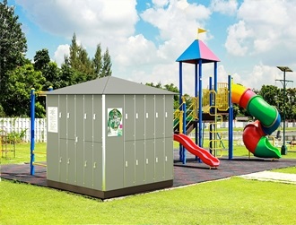 FOREMAN® Presents Outdoor Locker Huts! - FOREMAN® Locker Systems