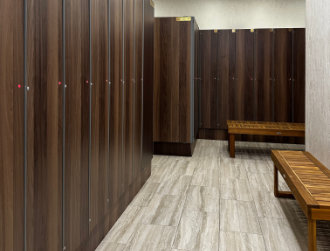 World Spa Locker Installation - FOREMAN® Locker Systems